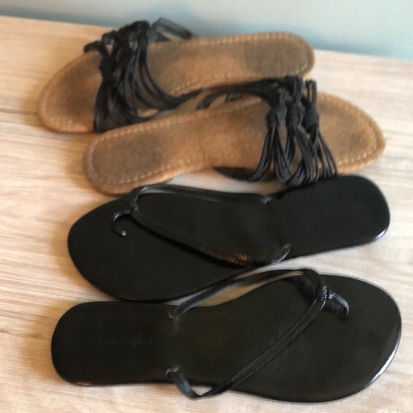Shoes | Two Pairs Flip Flop Sandals | Poshmark